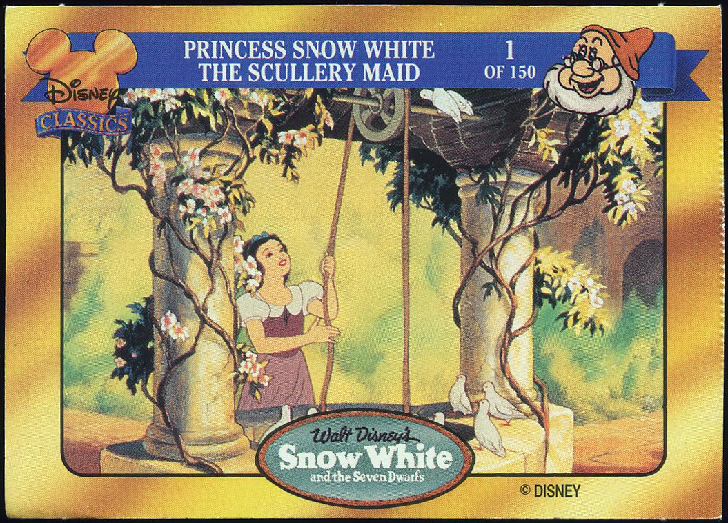 Filmic Light - Snow White Archive: 1993 Dynamic Snow White Trading Cards