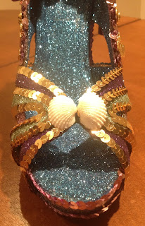Confessions of a glitter addict: Sirens Float Inspired Shoe