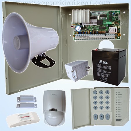 KIT BASICO ALARMA DIGITAL DSC IMPORTADO ~ Digialarmas