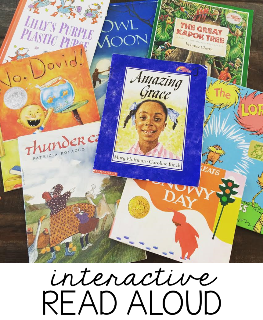 Interactive Read Aloud Lessons For First Grade Susan Jones Teaching