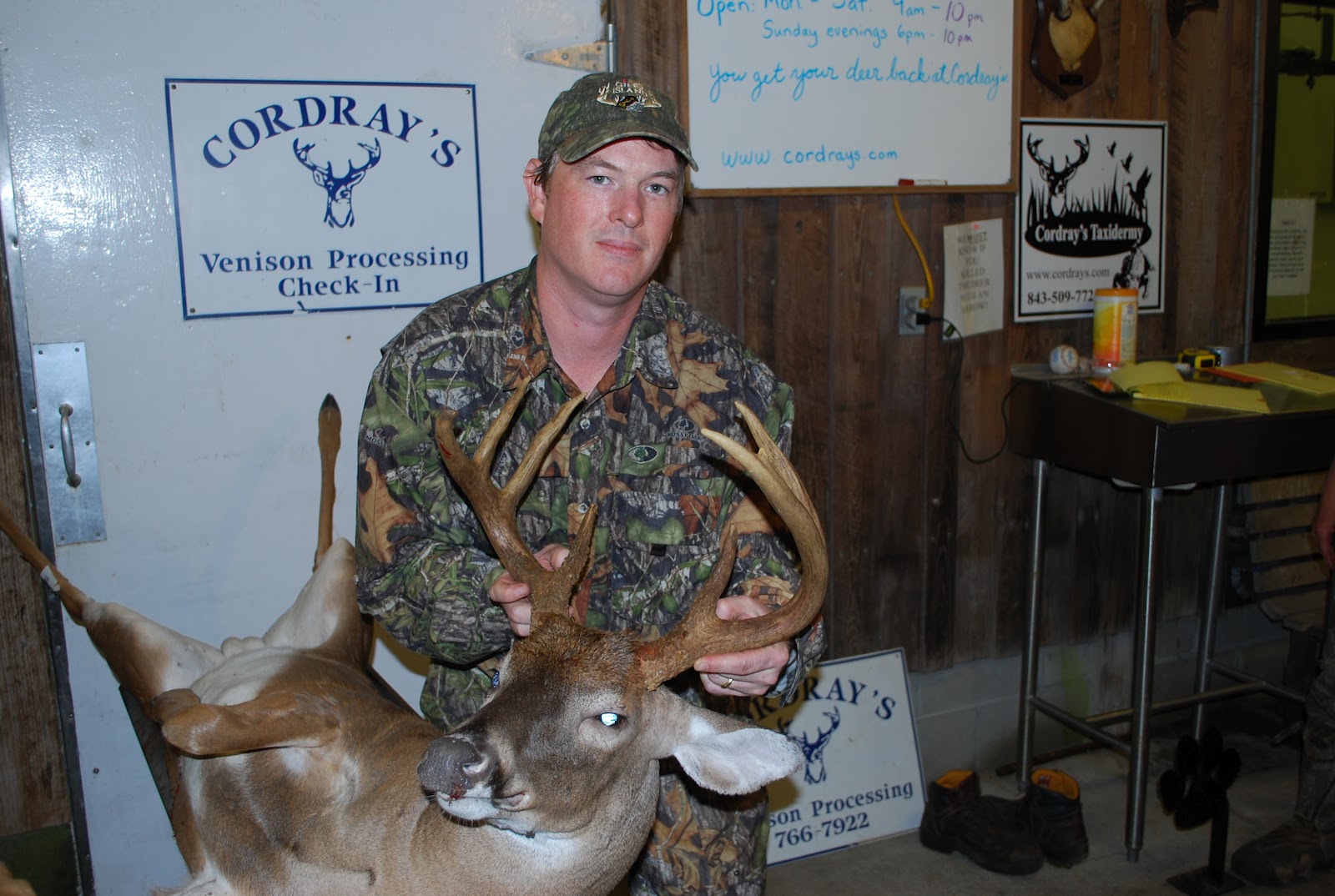 Cordray's: Burton Moore's buck weighed 177 lbs.