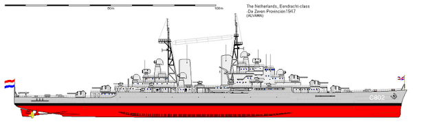 WARSHIPSRESEARCH: Dutch cruiser (ex-Kijkduin 1939-1946, Eendracht 1946 ...