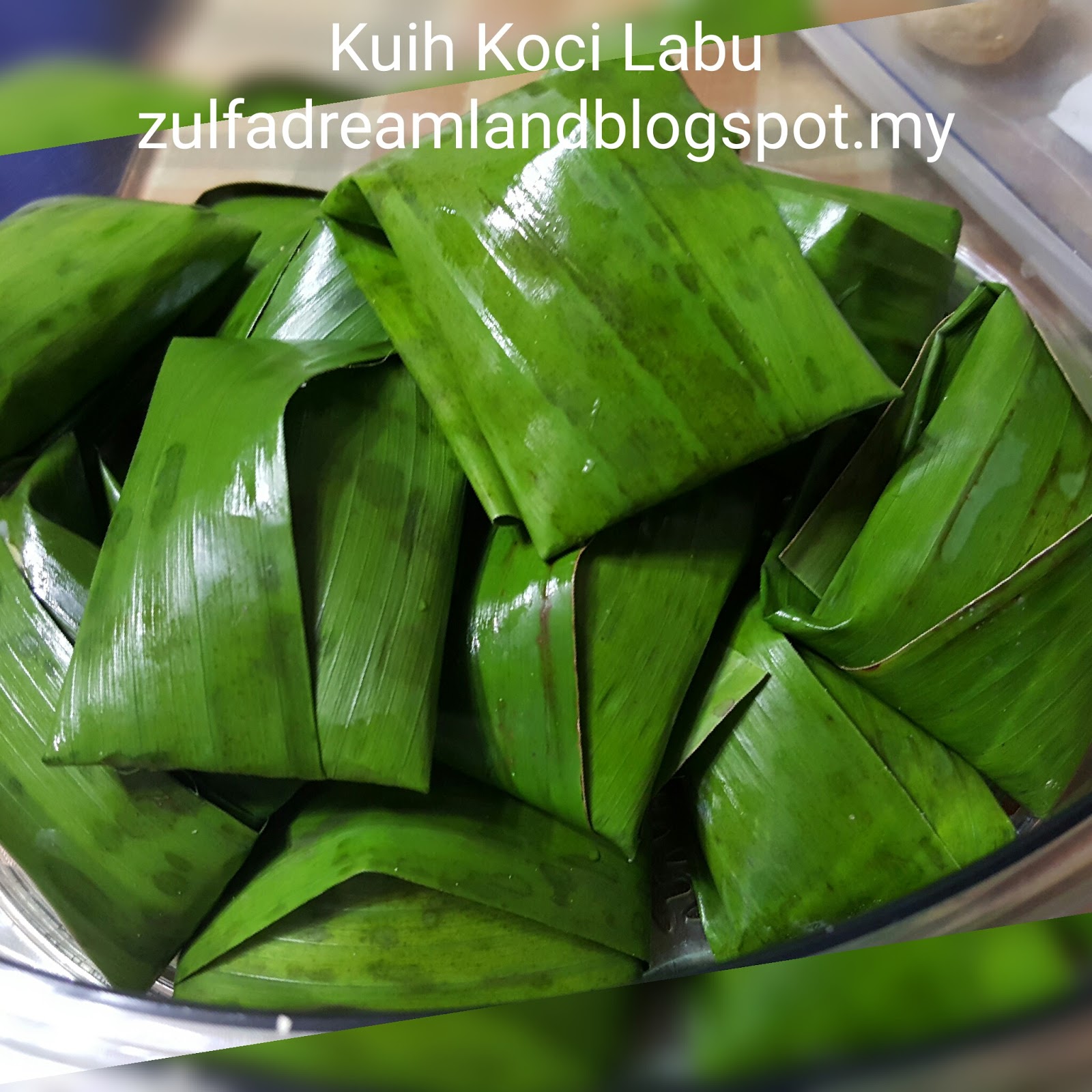 ZULFAZA LOVES COOKING: KUIH KOCI LABU