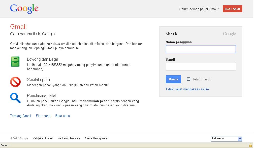Berbagi Tutorial | Membuat Email di GMail