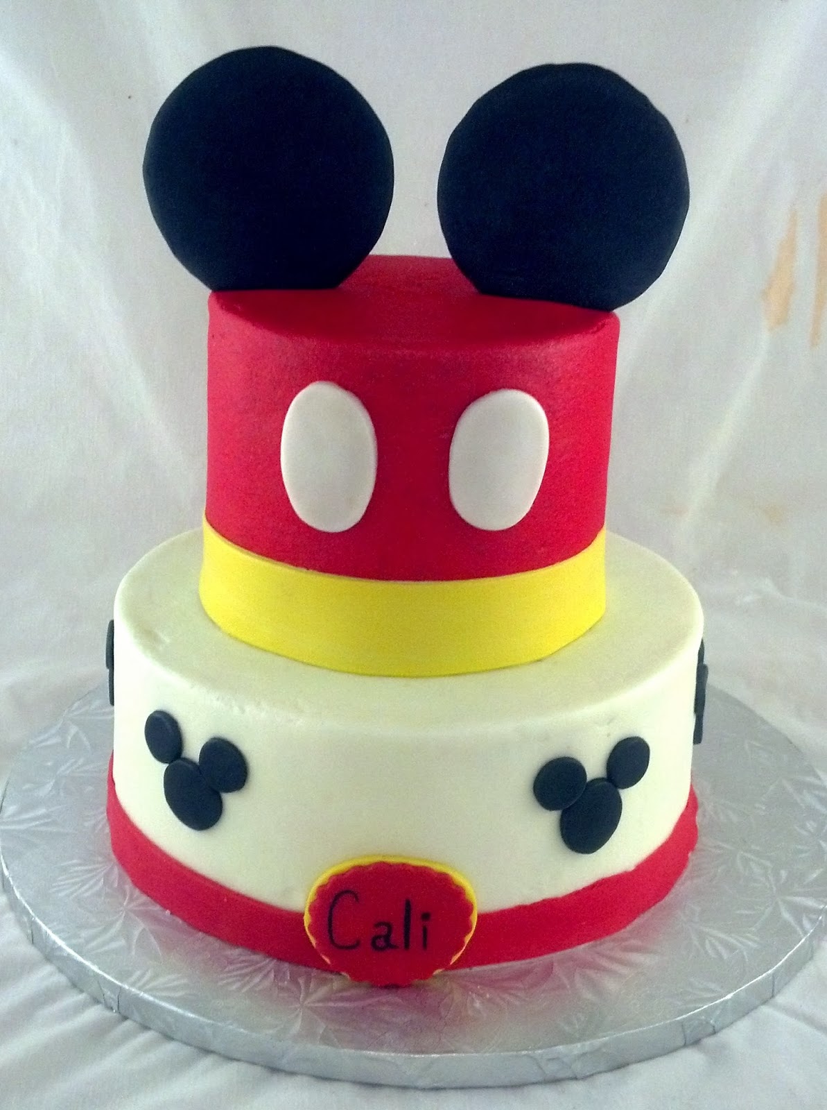 Sugar & Spice Sweets: Mickey Mouse Cake