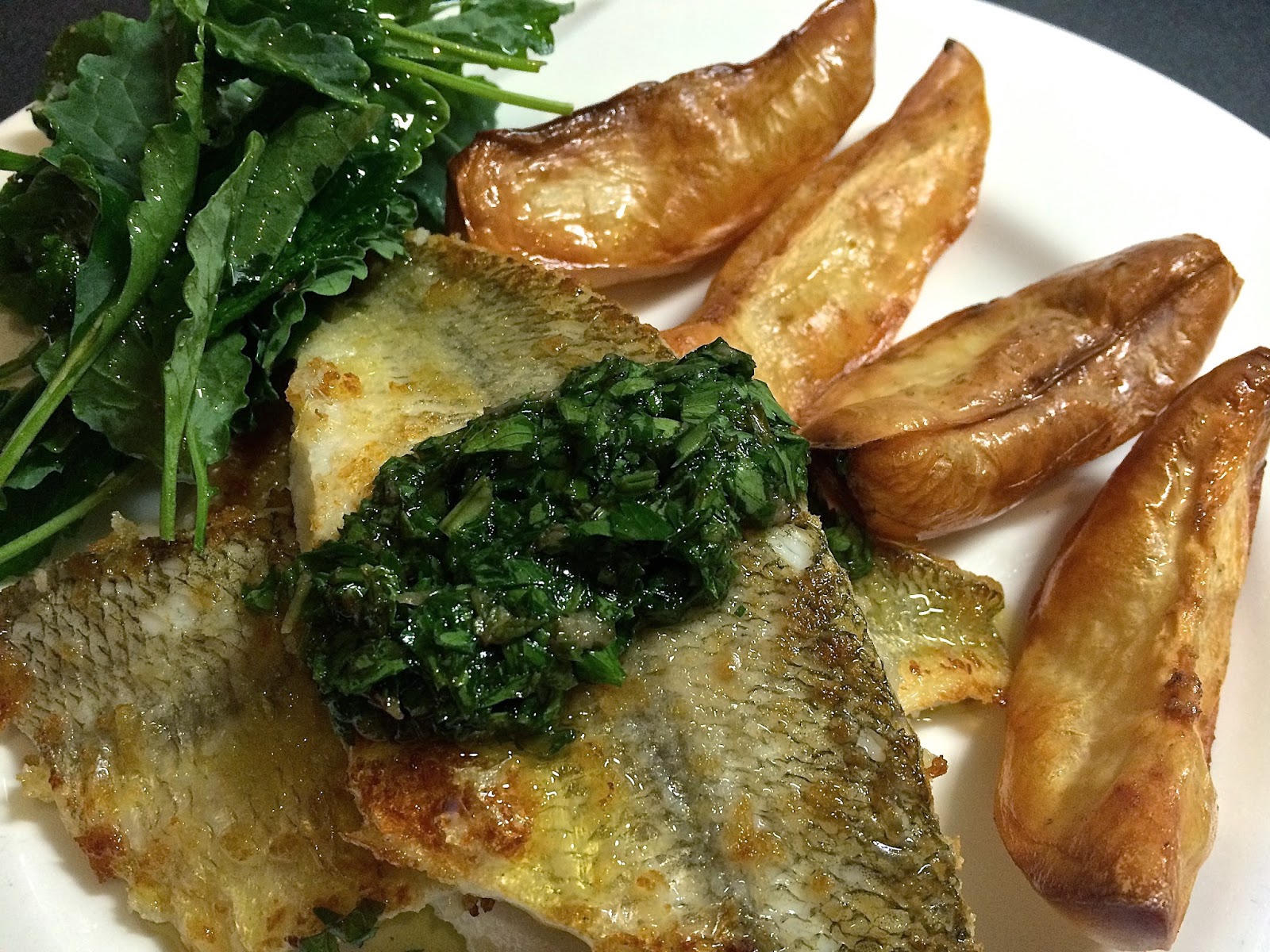Behind The Burners: WHITING FILLETS WITH SALSA VERDE AND DUTCH CREAM ...