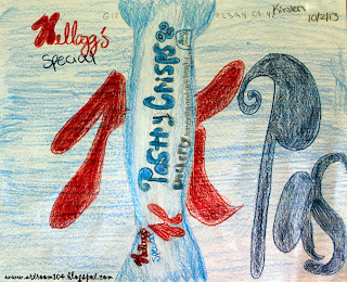 Art Room 104: Studio Art: Wrapped Food Drawing