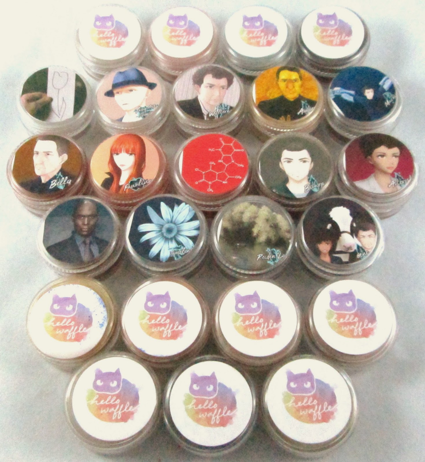 Hello Waffle Alternate Universe and 1000 Likes Collection - Swatches ...