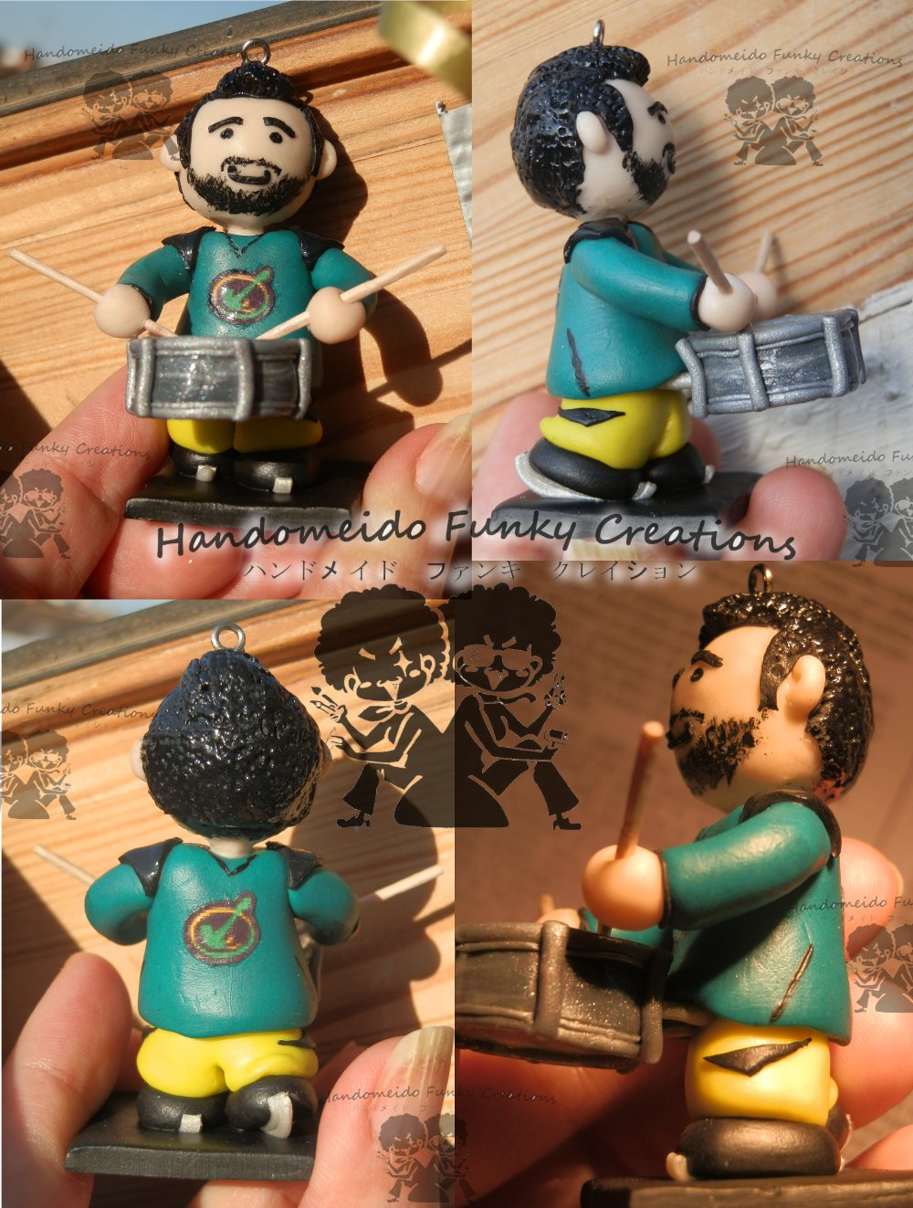 Handomeido Funky Creations: Chibi: jugador de hockey tocando en una ...