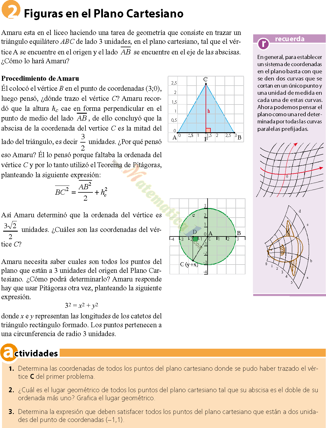 TRANSFORMACIONES ISOMETRICAS Y CONGRUENCIA DE FIGURAS EJERCICIOS ...