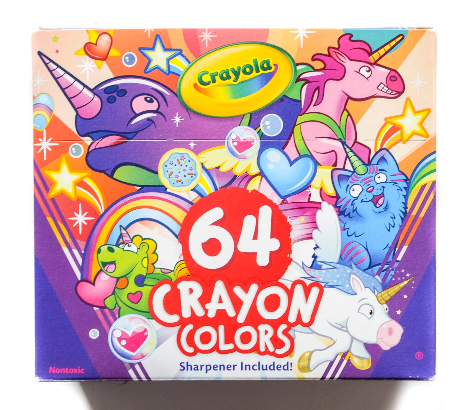 Uni-Creatures Crayola 64 Crayons | Jenny's Crayon Collection