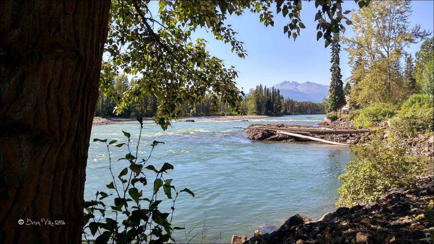 Northern Interior British Columbia: Blue Green Colors Of The Scenic ...