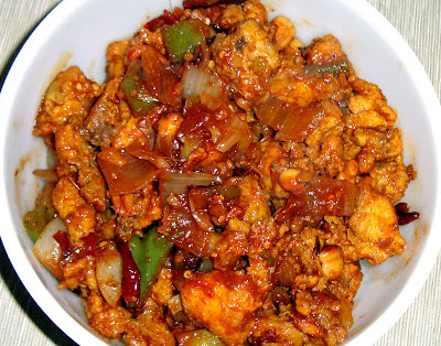Lathika's Cooking: Chilli chicken