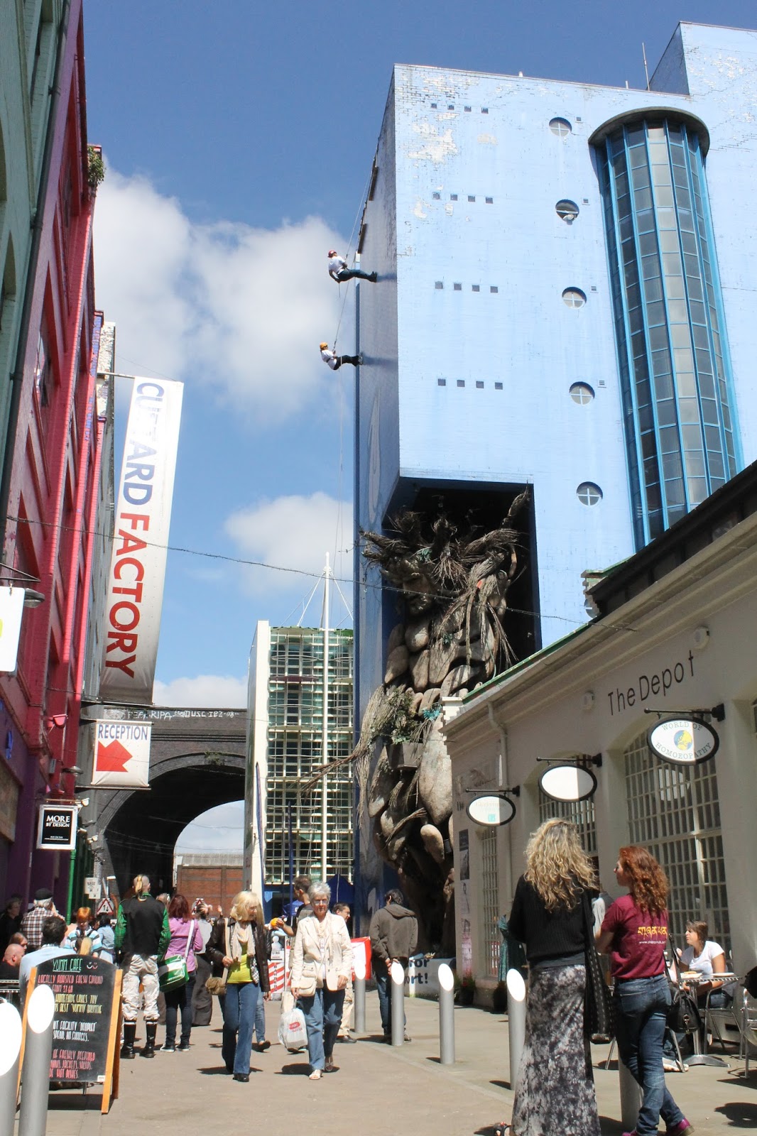 Digbeth Speaks: Vintage, BBQ and Abseil galore