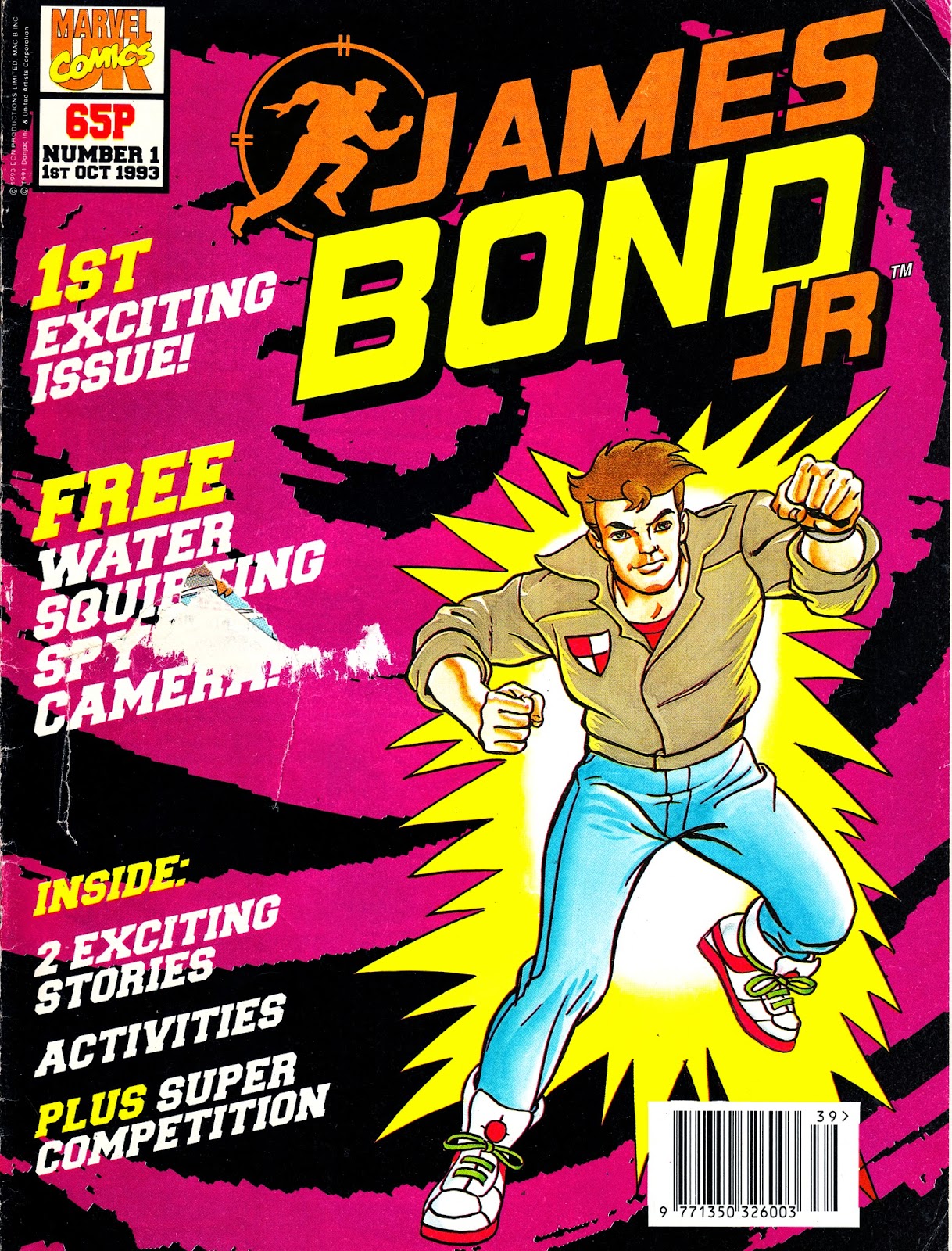 STARLOGGED - GEEK MEDIA AGAIN: 1993: JAMES BOND JR. Issue 1 (Marvel UK)
