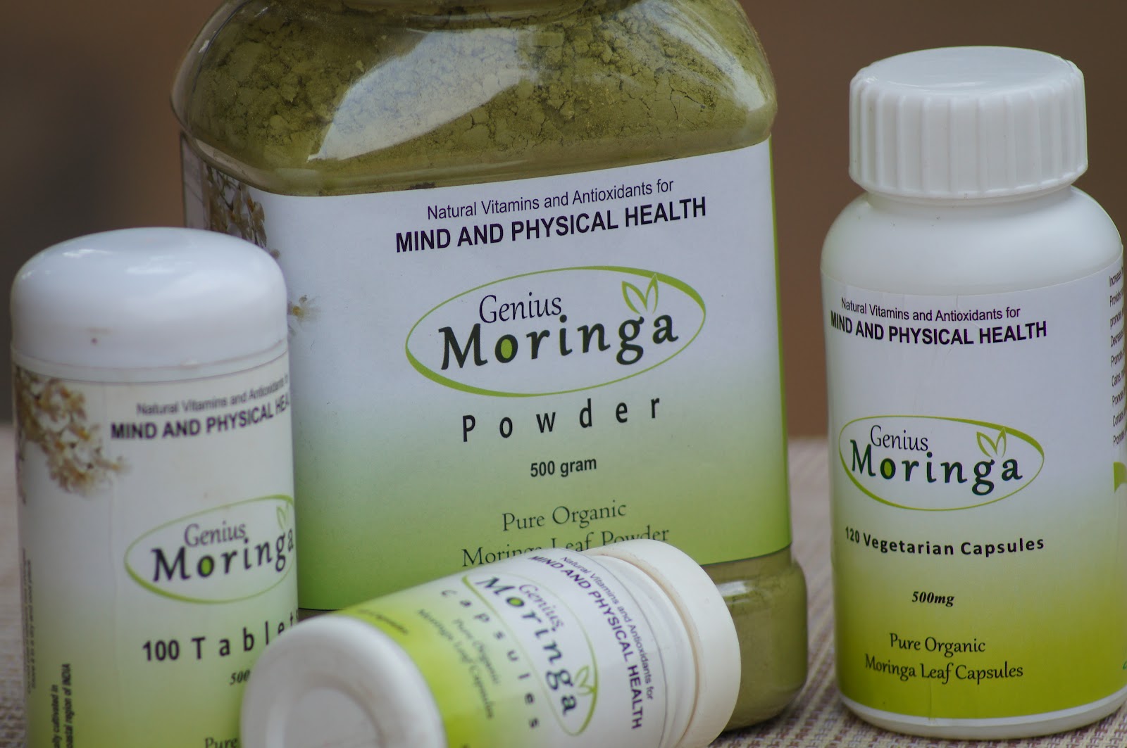 GENIUS MORINGA: Moringa Capsules