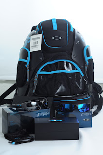 Oakley Saint: Tron Pit Boss and Hardshell Backpack with Tron Gascans