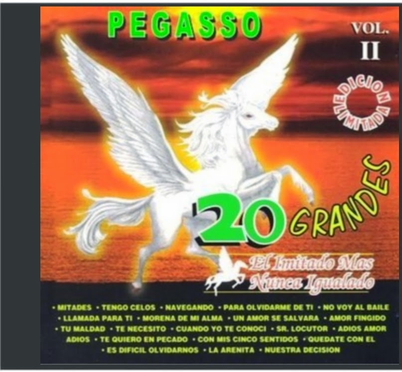 Musica sin fronteras: Grupo Pegasso 20 grandes éxitos vol. 2