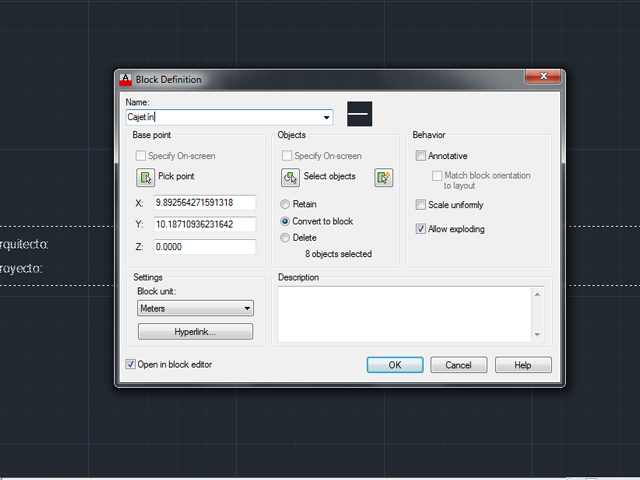 IMOARQ Arquitectura y más: Cómo crear un bloque con Atributos