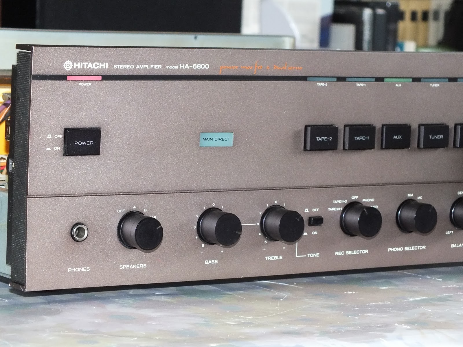 Infrequent Sound [sex.tex] technology: Hitachi HA-6800 Stereo ...