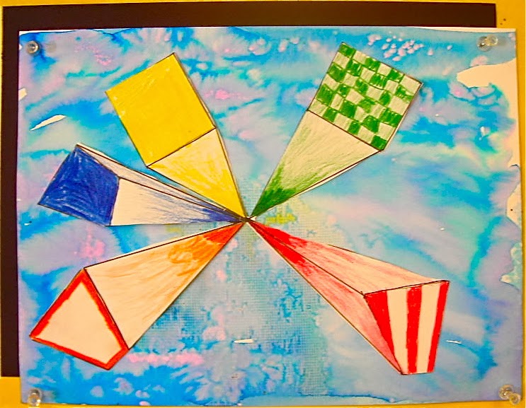 Fine Lines: 5th Grade One-Point Perspective Results