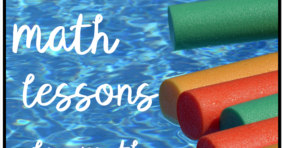 Math Lessons from the Swimming Pool | Teaching High School Math