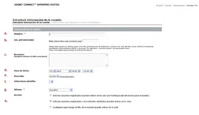 VIDEO CONFERENCIA : ADOBE CONNECT MEETING