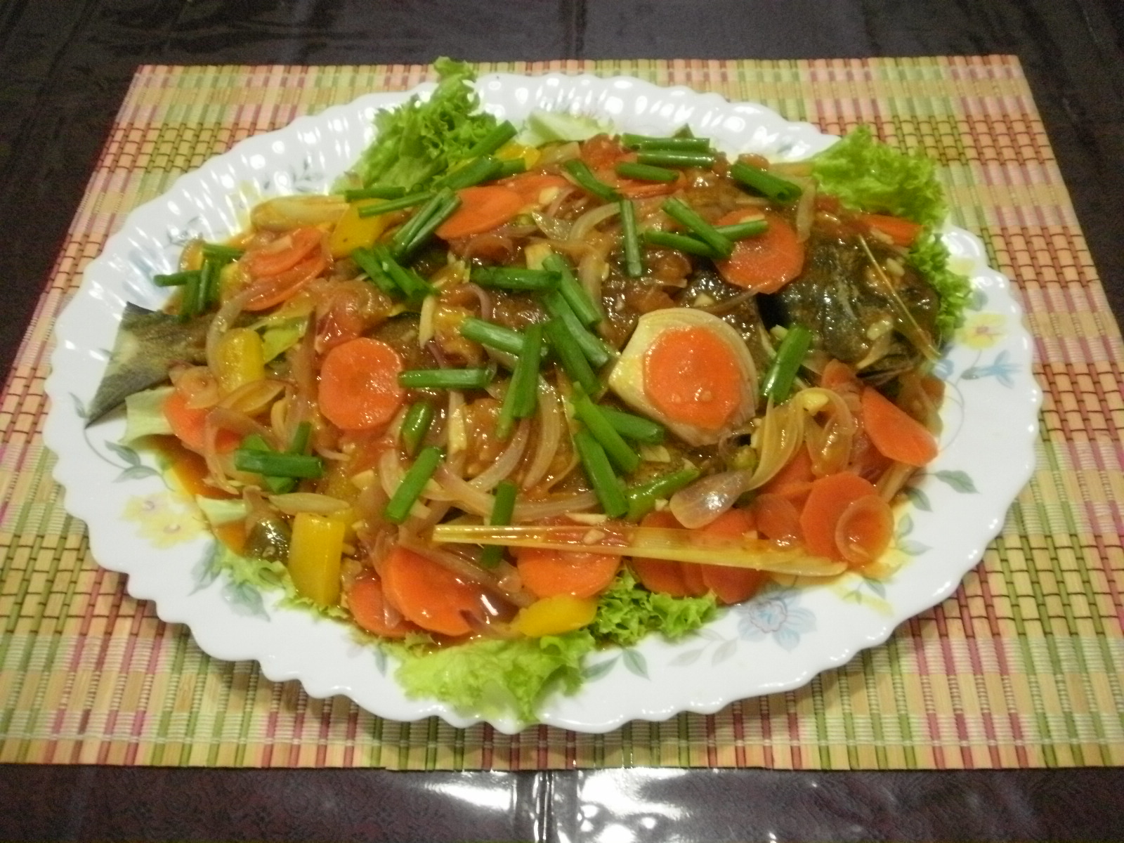 Zara ♥ Baking: IKAN BAWAL TIGA RASA