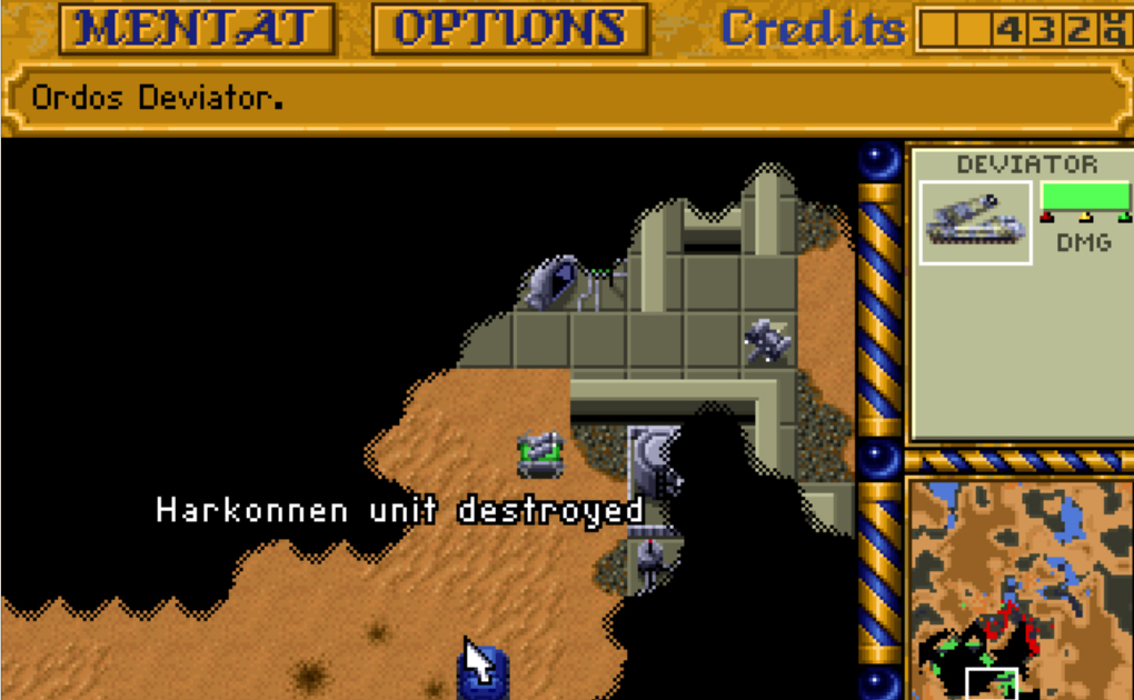 The Best Games Ever: Dune 2 - Screenshots Walkthrough
