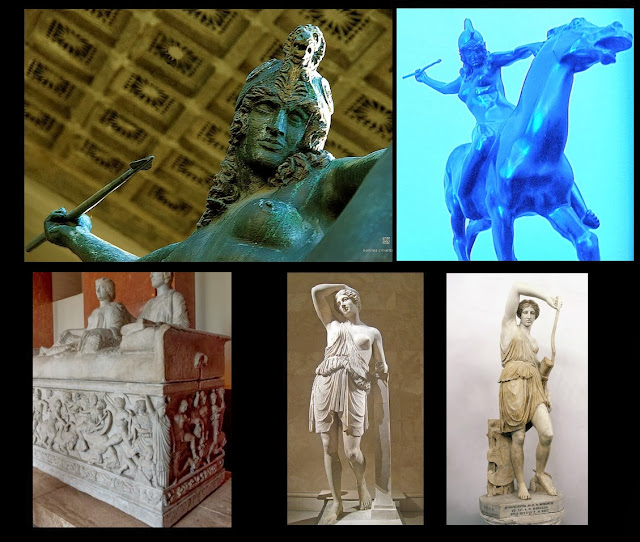 echo: AMAZON LABRYS PELTA COINS and STELA's