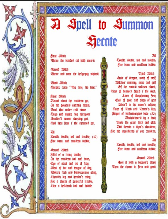 A Disney Halloween: Spell Book Pages