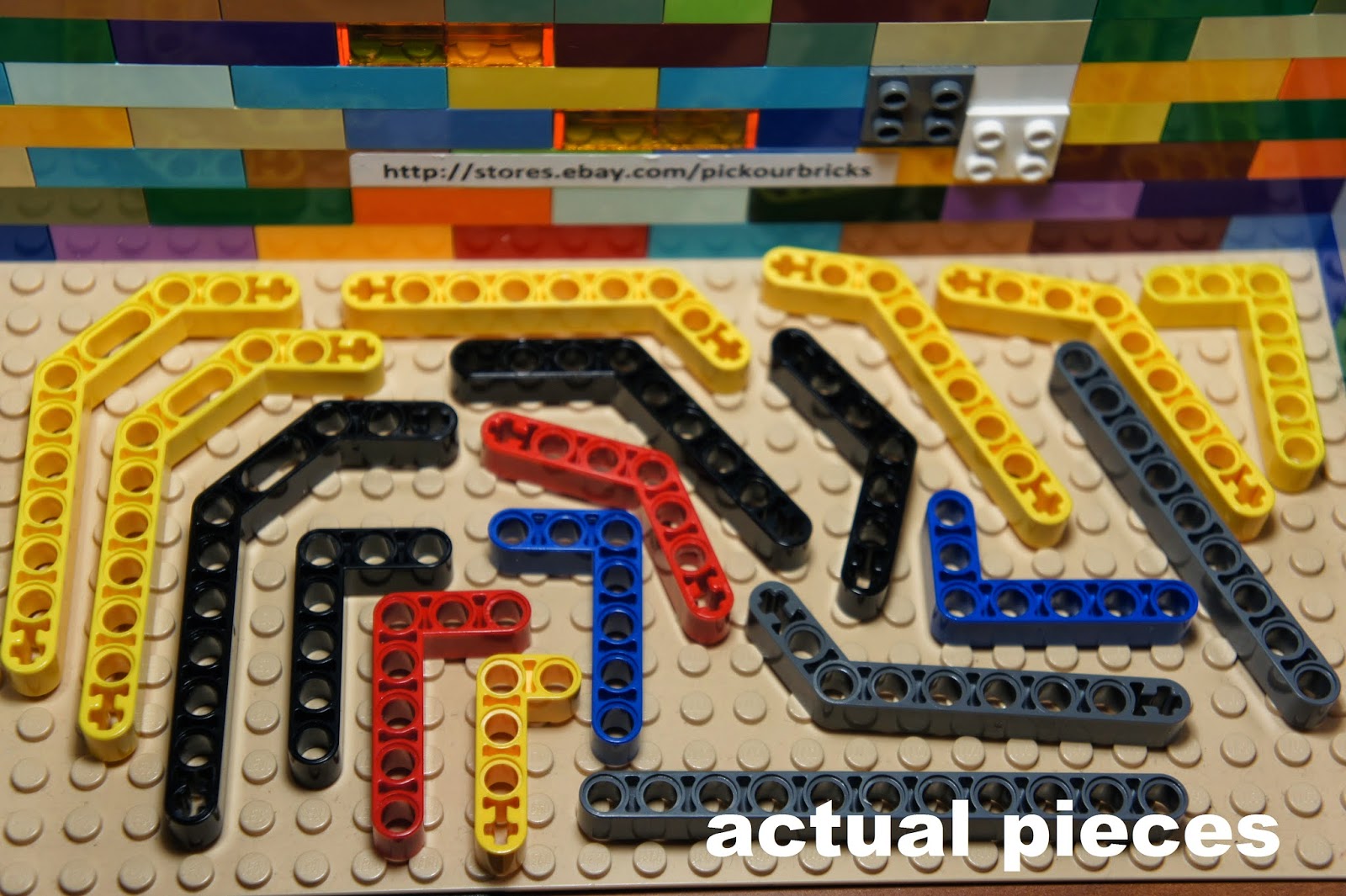 LEGO Assorted Technic Bricks TECHNIC BEAMS ~ stores.ebay.com/pickourbricks