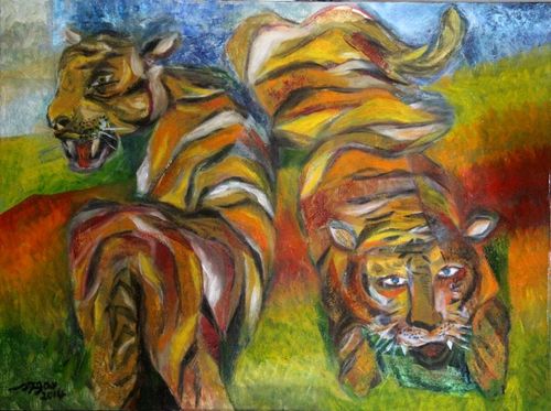 CHINAR SHADE : THE ART OF D RAJA SEGAR FROM SRILANKA