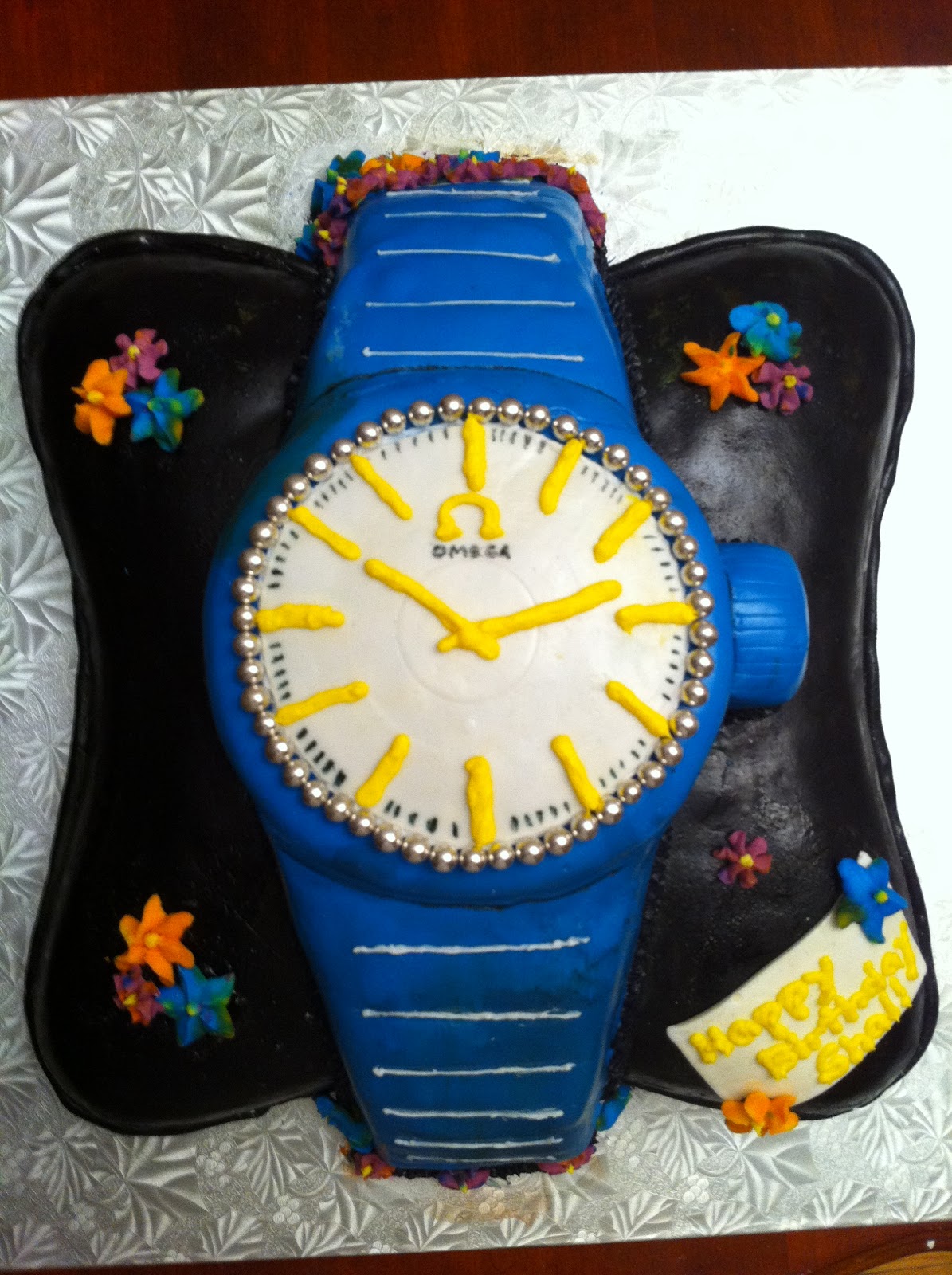 Love Dem Goodies: OMEGA Watch Cake