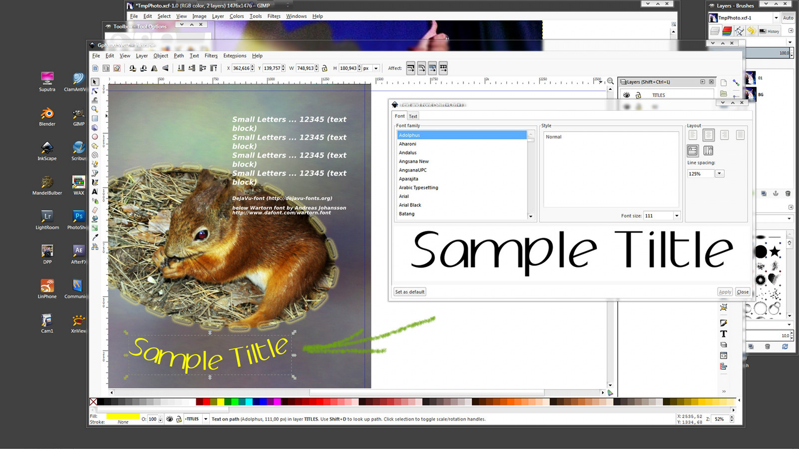 CD/DVD-Cover tutorial ~ bl(ツ)t project