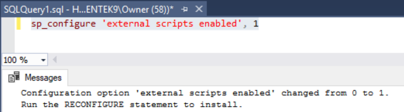 HodentekMSSS: Enabling Machine Learning in SQL Server - 2