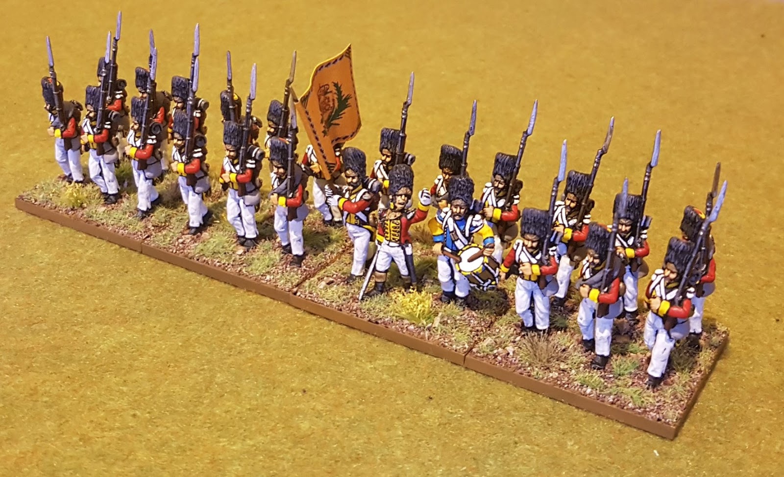Chasseur: Saxon Leib Grenadier Guard - Black Hussar 28mm
