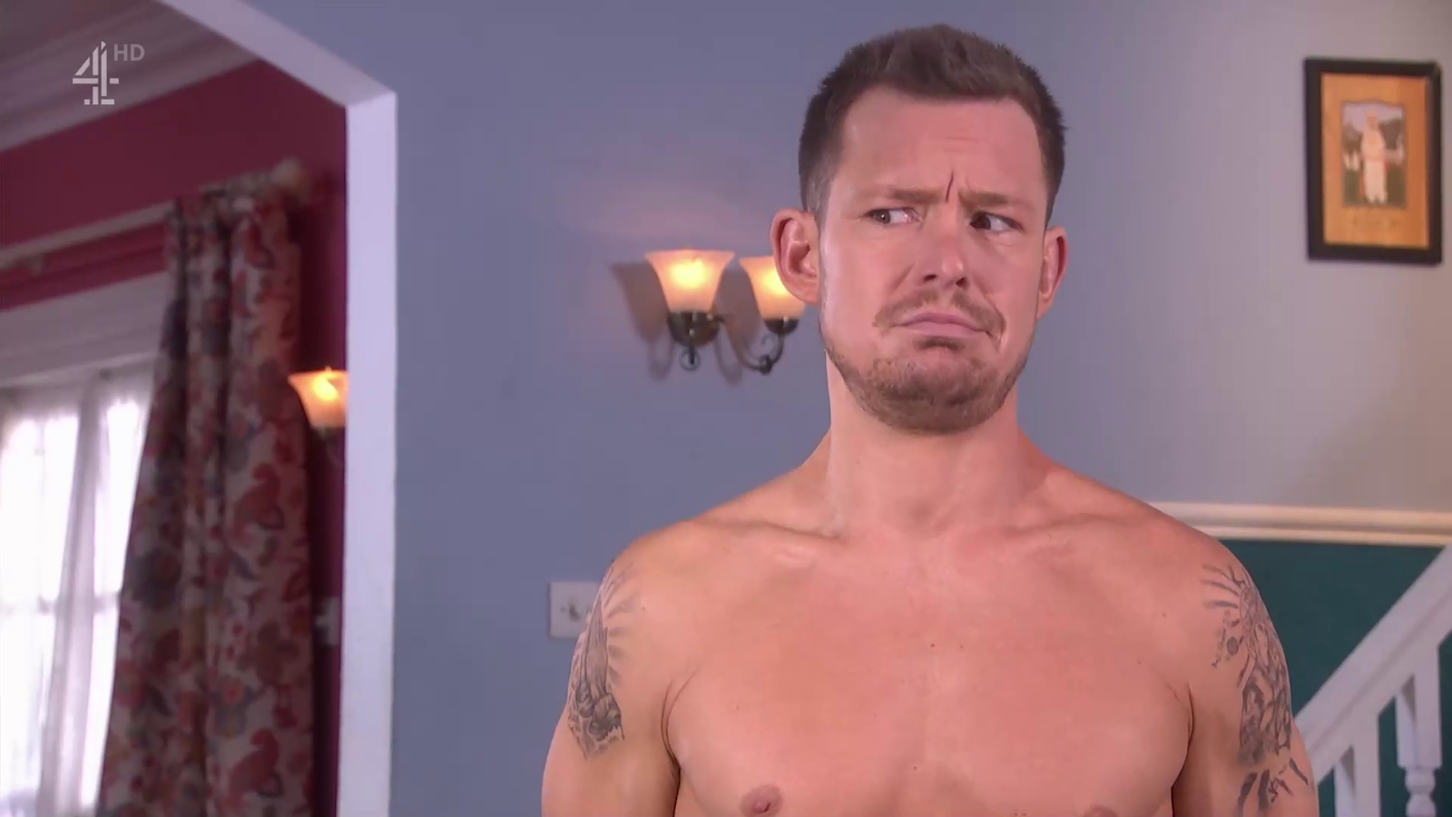 Hollyoaks off the Charts: Adam Ricket Shirtless