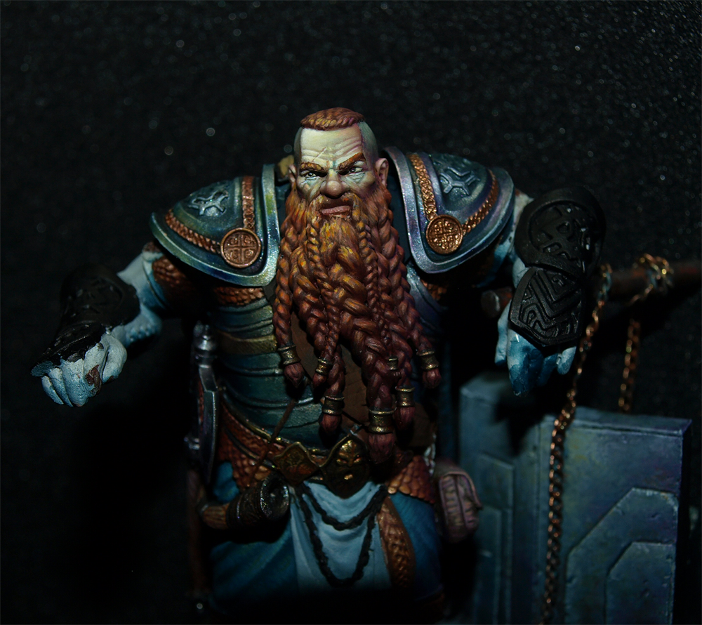 Eureka! miniature painting: Mini PAP : Khalgrim Gunnarson