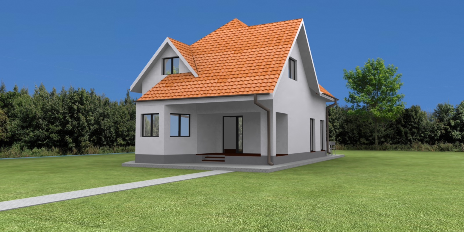 Case, Planuri, Proiecte: Proiect Vila Tip E