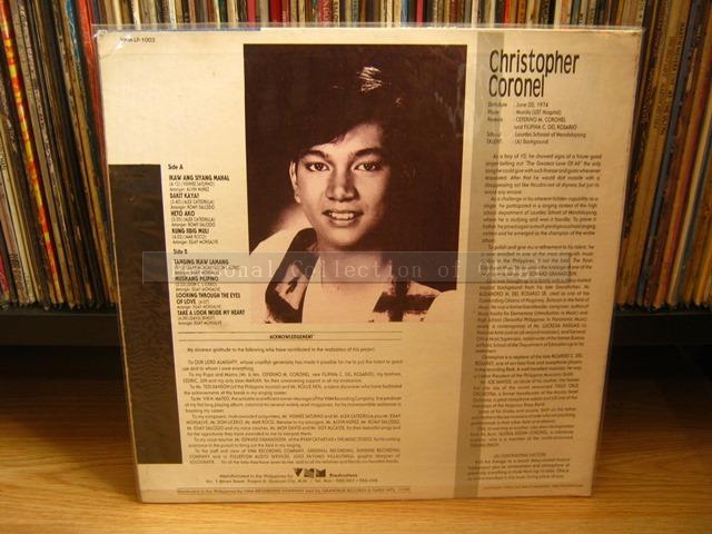 My OPM LP Collection: Christopher Coronel