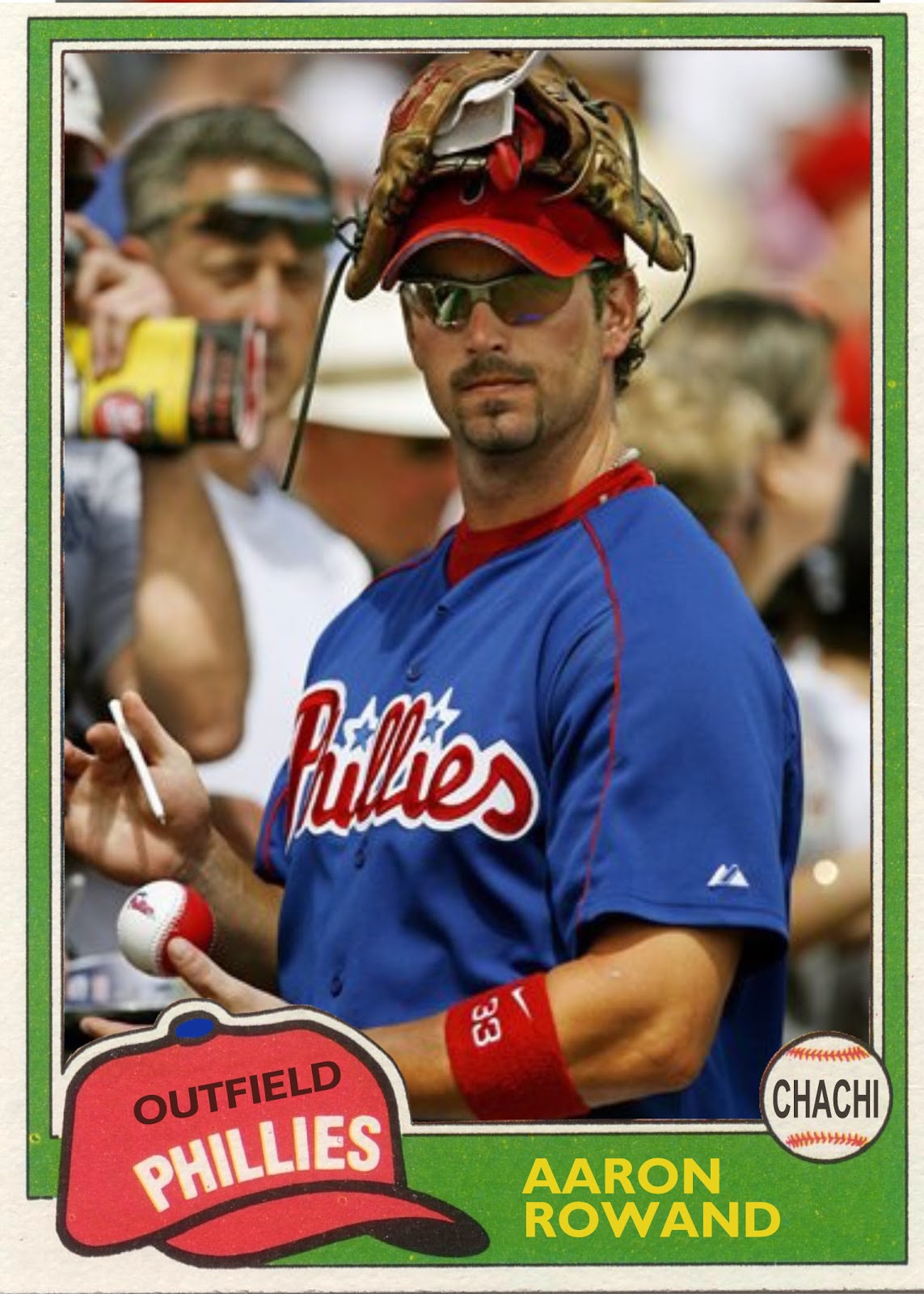 The Phillies Room: 2006 Chachi #7 Aaron Rowand