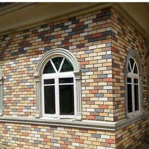 ECO BRICKS CLADDING BY FARAD CONTRACTORS NIGERIA