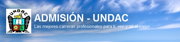 UNDAC: Resultados examen de Admision EXtraordinario 2015-1 del 16 de ...