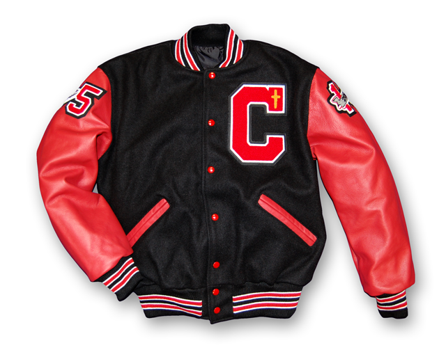 MF LEATHER WEAR: Varsity Letterman Jacket