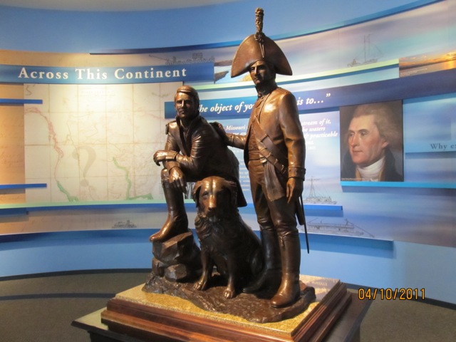 Pictures of our Adventures: Lewis and Clark Museum north of St. Louis