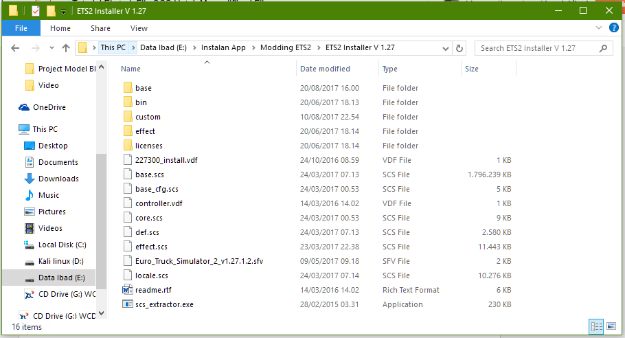 Tutorial Ekstrak File SCS Untuk Memodifikasi Filenya. ~ ETS2 Developer ...