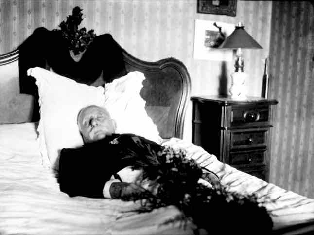 Eugène Turpin (1848 - 1927): Le décès d'Eugène Turpin