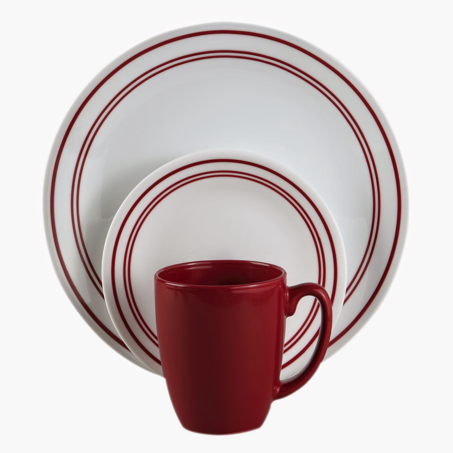 ANJ Jaya Enterprise: CORELLE® LIVINGWARE™ CLASSIC CAFÉ® RED 16-PC ...