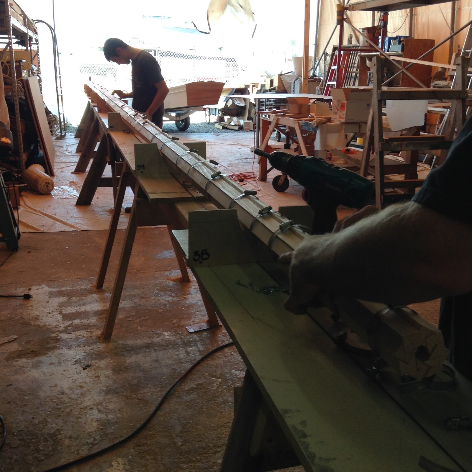 Emerald Marine Carpentry: A Bird's Mouth Mast for the Spidsgatter Smil